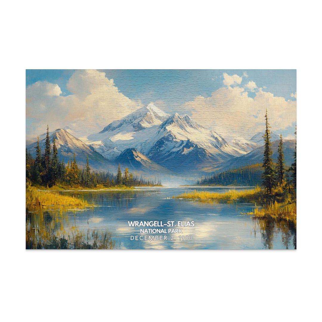 Stunning Wrangell St Elias National Park Jigsaw Puzzle - Perfect ...