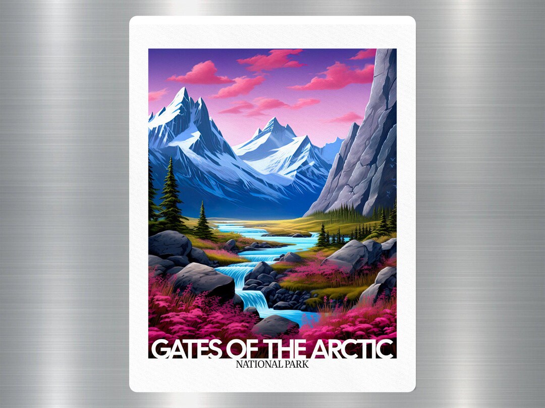 Gates of the Arctic Magnet, Landscape Magnet, National Park Magnet ...