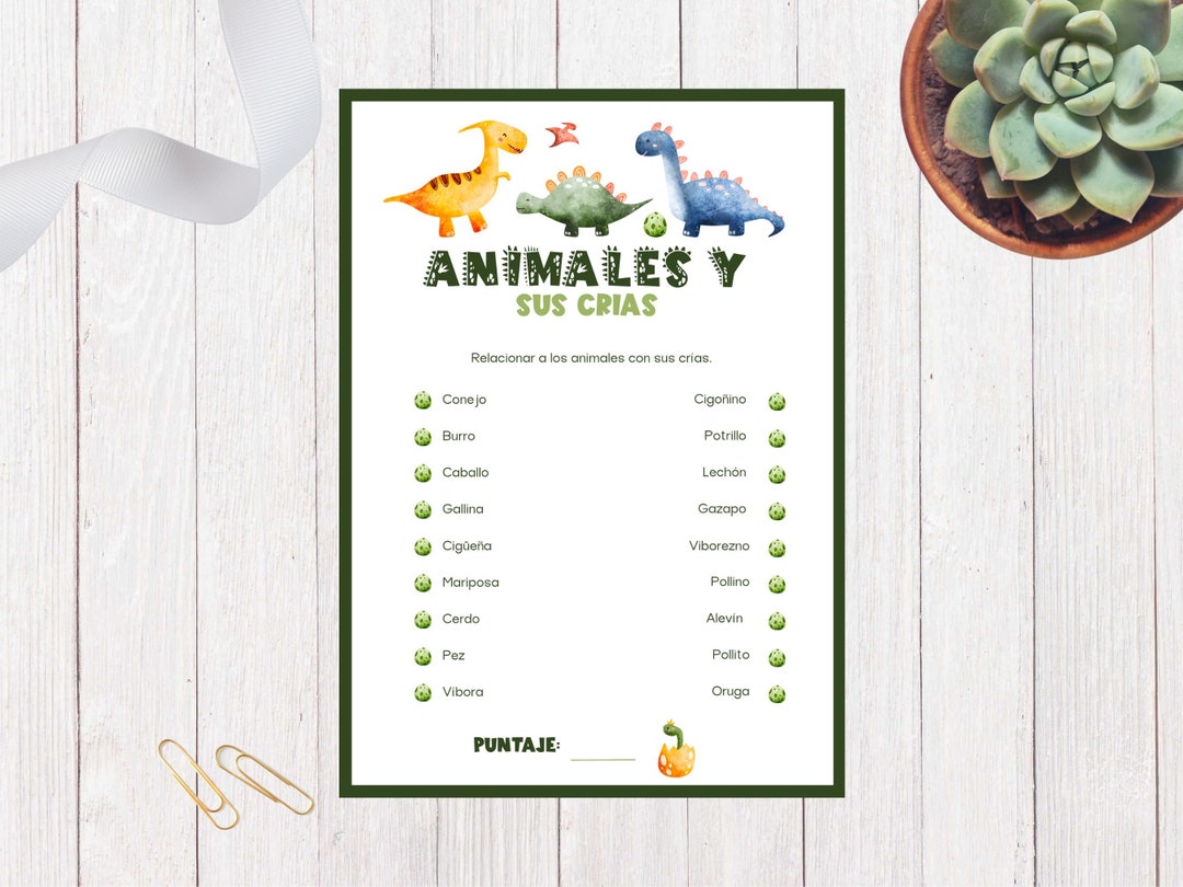 Animals and Babies, Animal Babies, Baby Shower Template, Printable ...