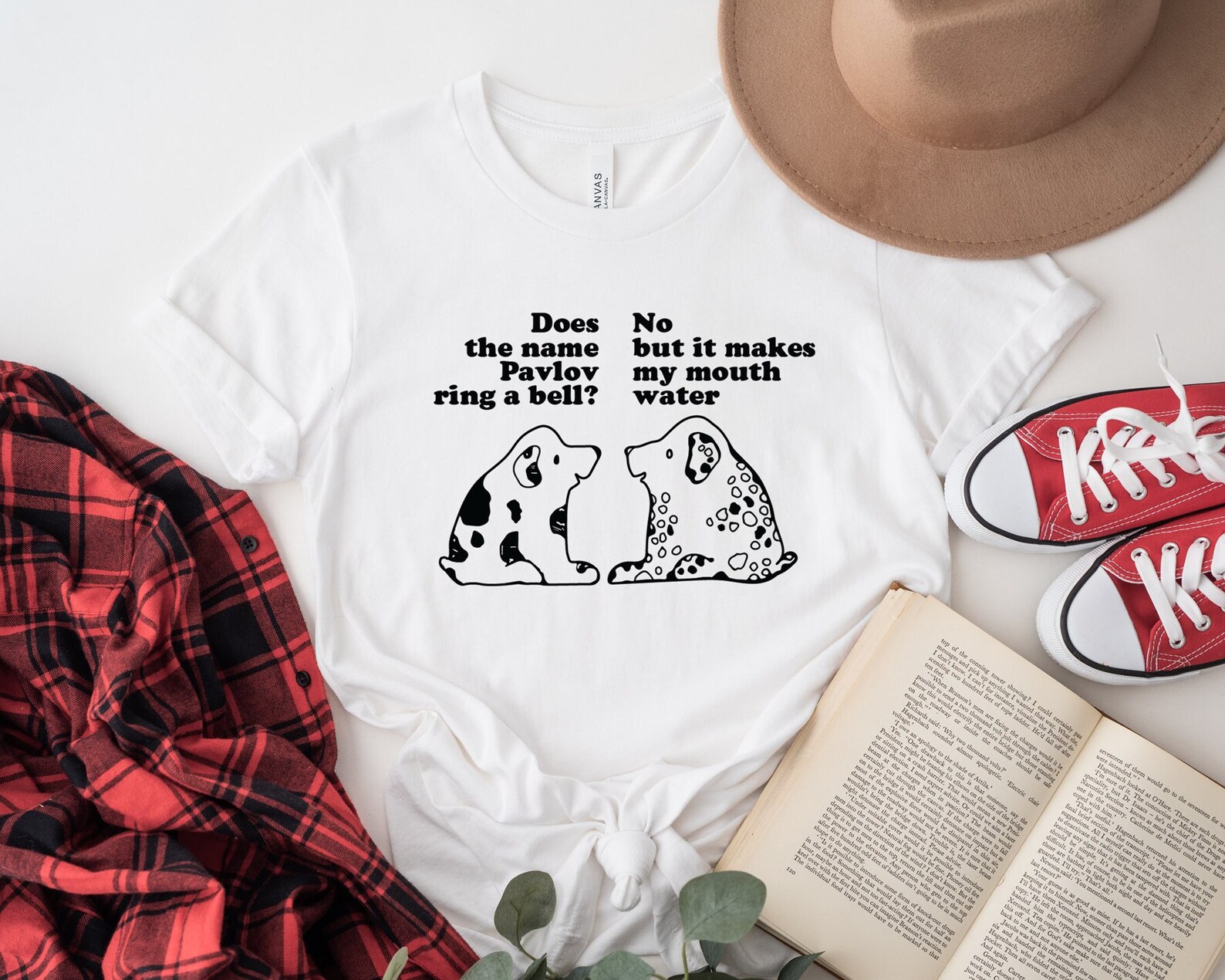 Pavlov's Dog T-shirt, "does the Pavlov Ring a Bell? Shirt, Pavlov Shirt ...