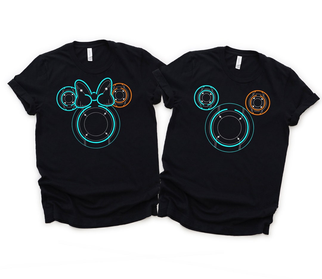 Disney Mickey Minnie Tron Lightcycle Shirt, Disney Tron Run Ride Shirt ...