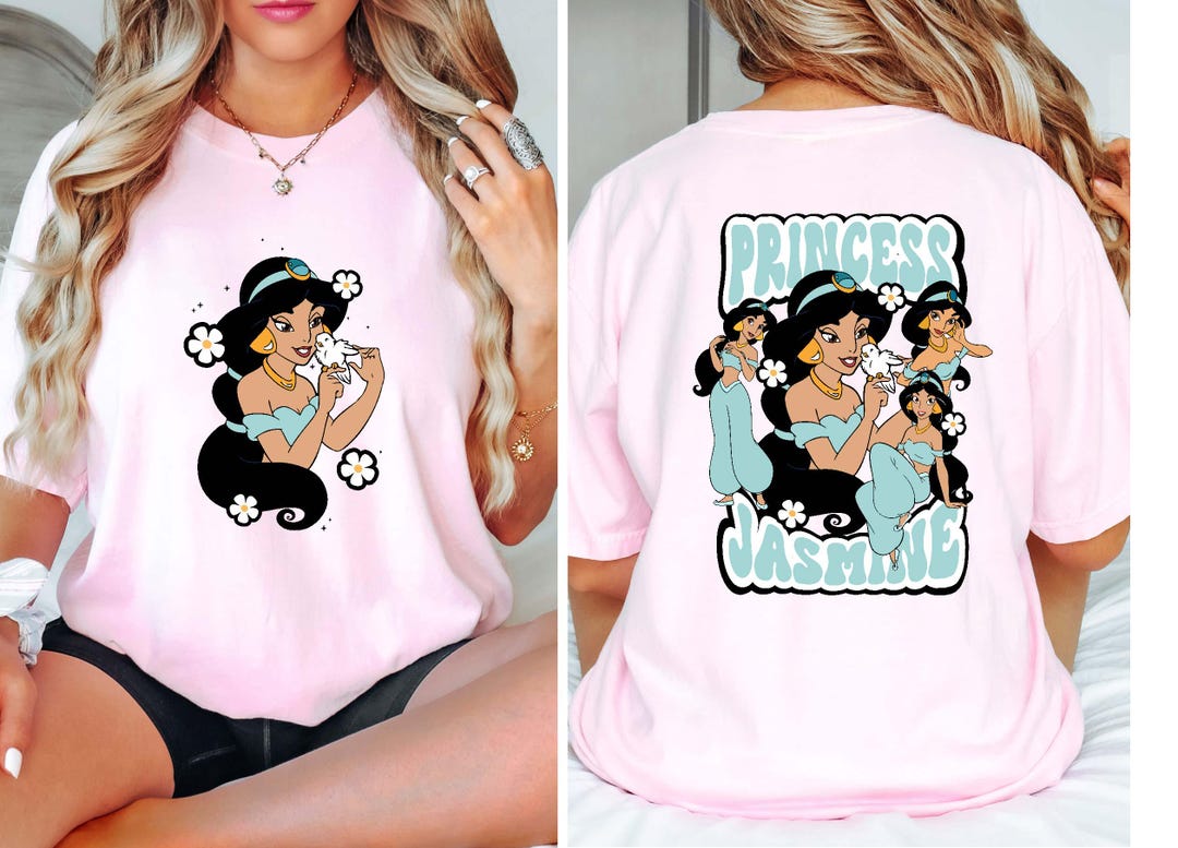 Princess Jasmine Shirt, Disney Princess Shirt, Disney Character Shirt ...