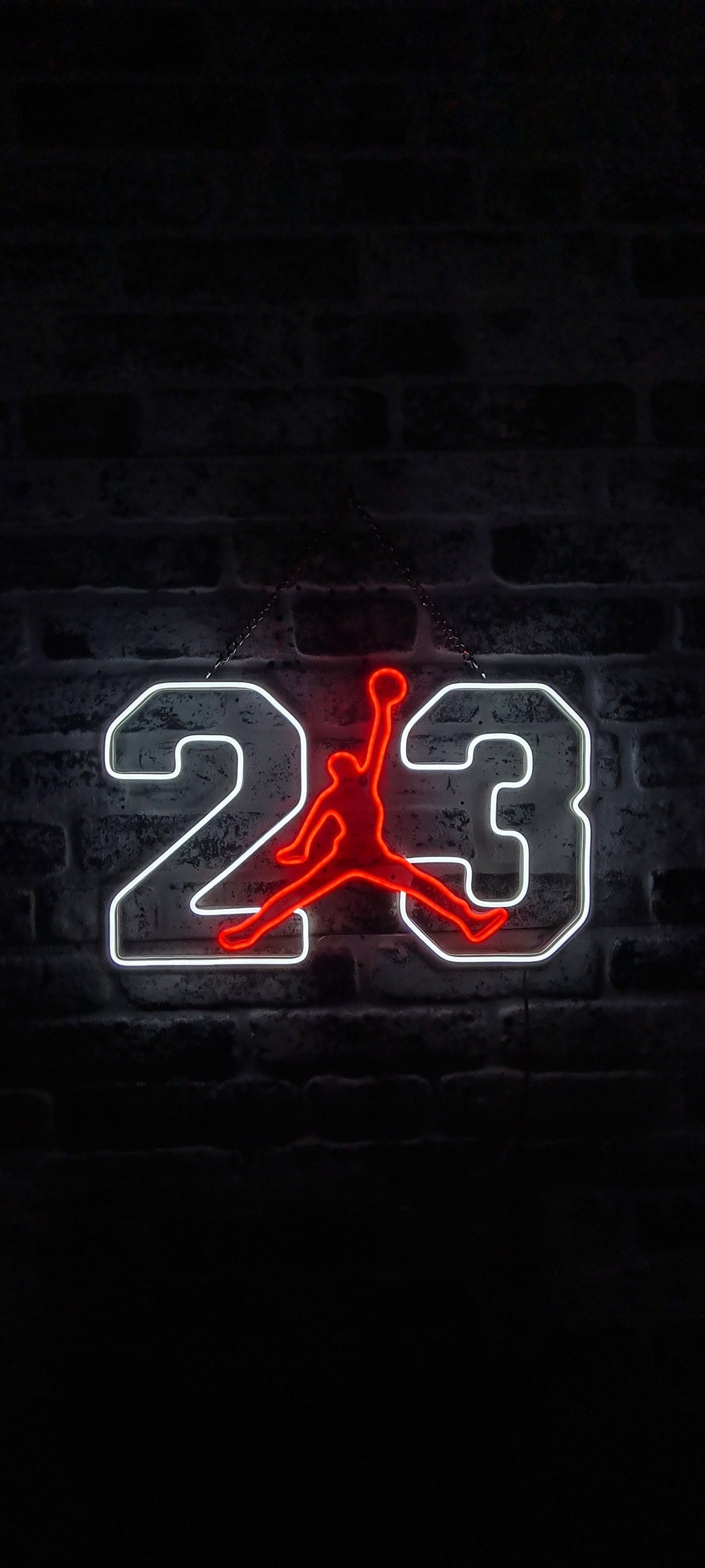 Jordan Neon Sign, Michael Jordan Lighted Wall Decor, Gifts for Him ...