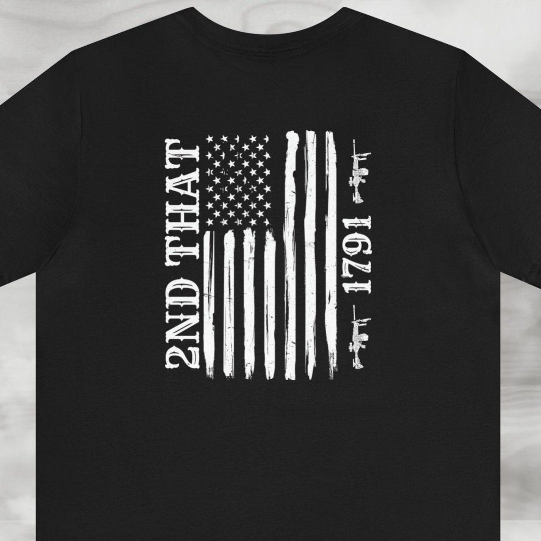 2nd Amendment Patriotic USA Flag Pro Rifle Shirt Harley Davidson ...