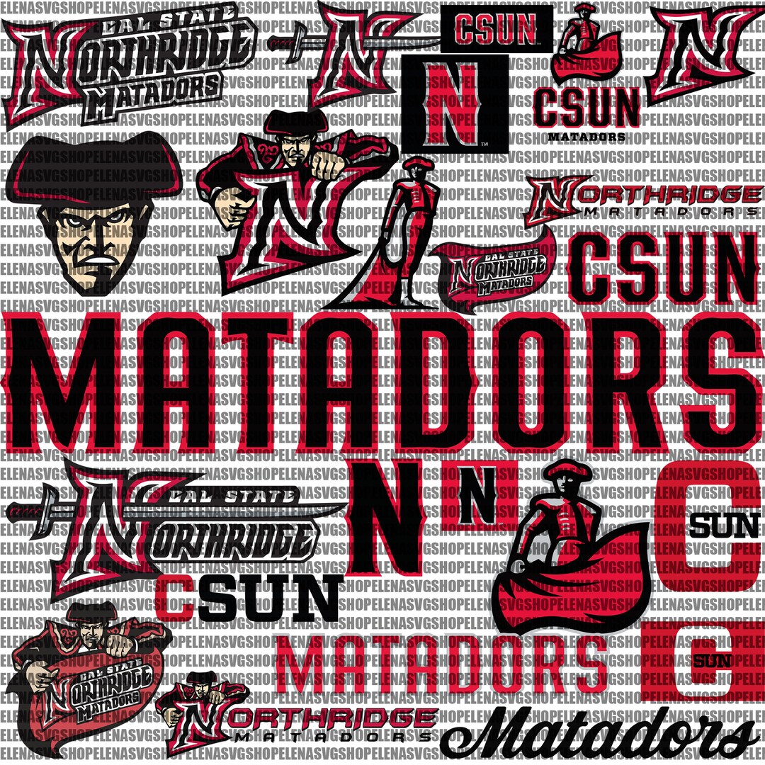 Matadors SVG, Football Team SVG, Collage, Game Day, Basketball, Cal ...