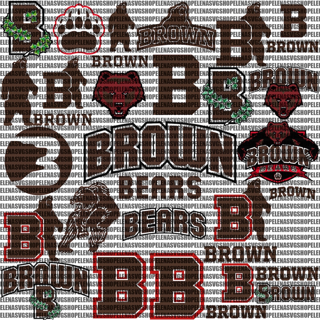 Bears SVG, Football Team SVG, Collage, Game Day, Basketball, Brown, Mom ...