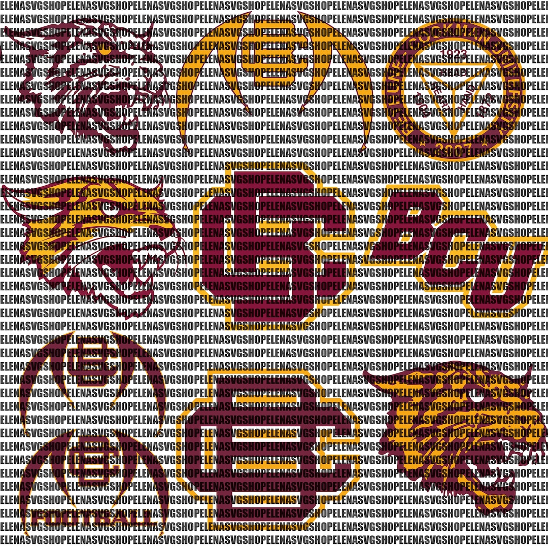 Wildcats SVG, Football Team SVG, Collage, Game Day, Basketball, Bethine ...