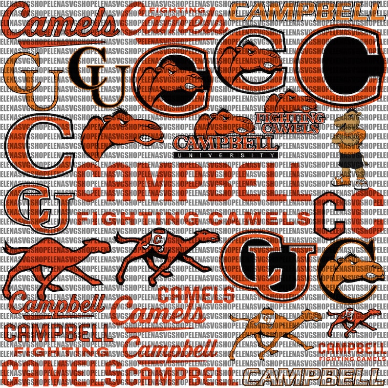 Camels SVG, Football Team SVG, Collage, Game Day, Basketball, Campbell ...