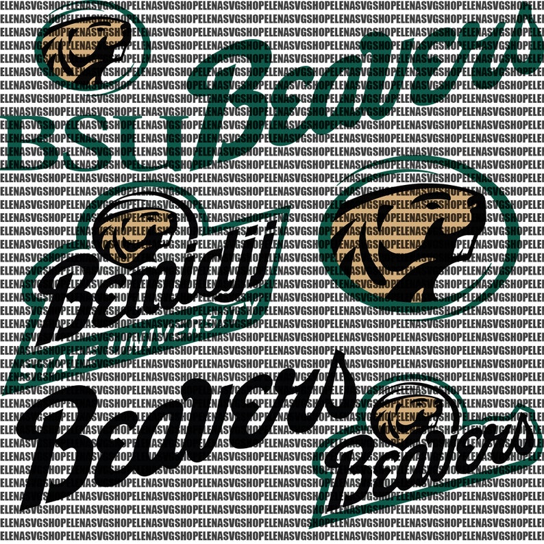 Beavers SVG, Football Team SVG, Collage, Game Day, Basketball, Bemidji ...