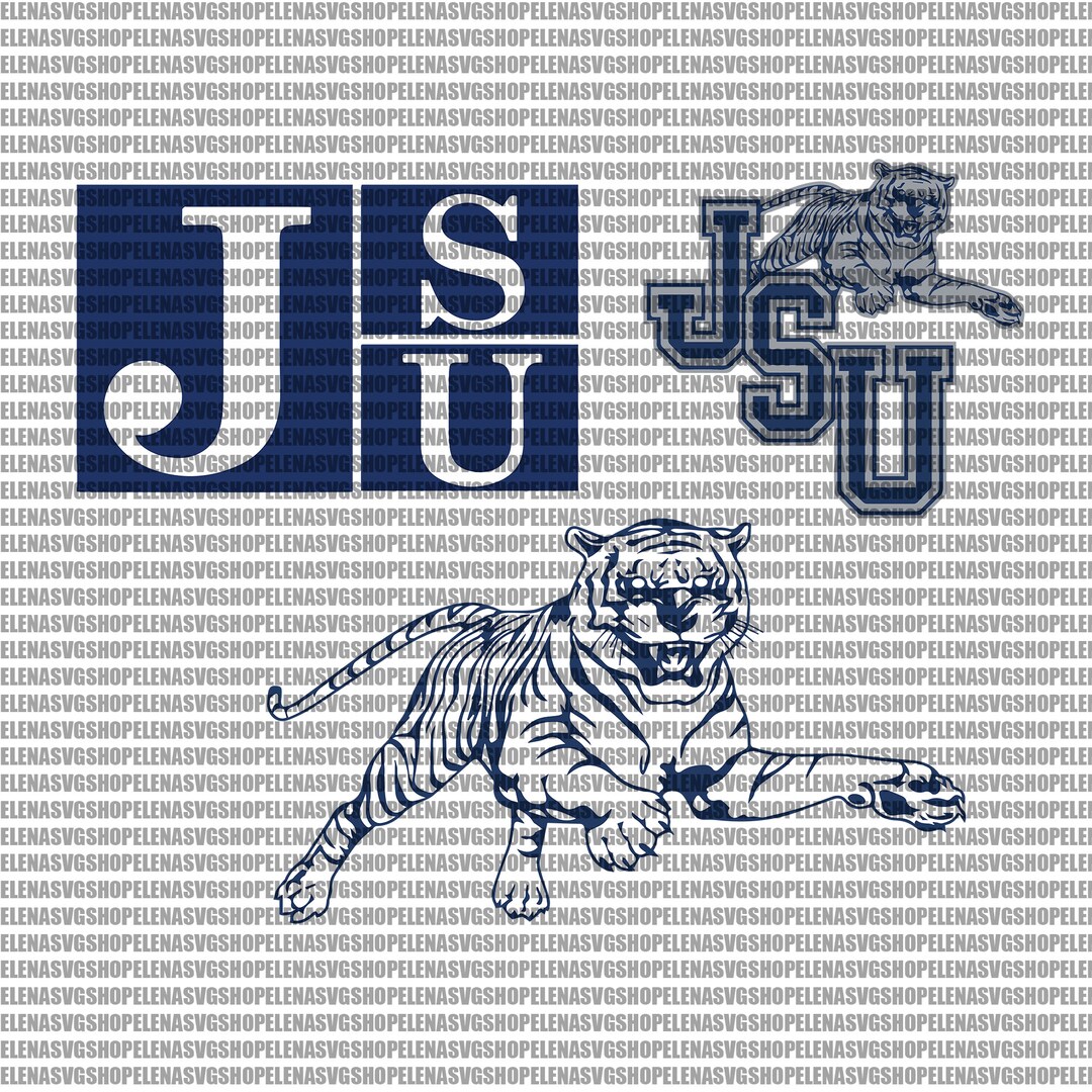 Jackson State SVG, Tigers SVG, Game Day, College, University, Athletics ...