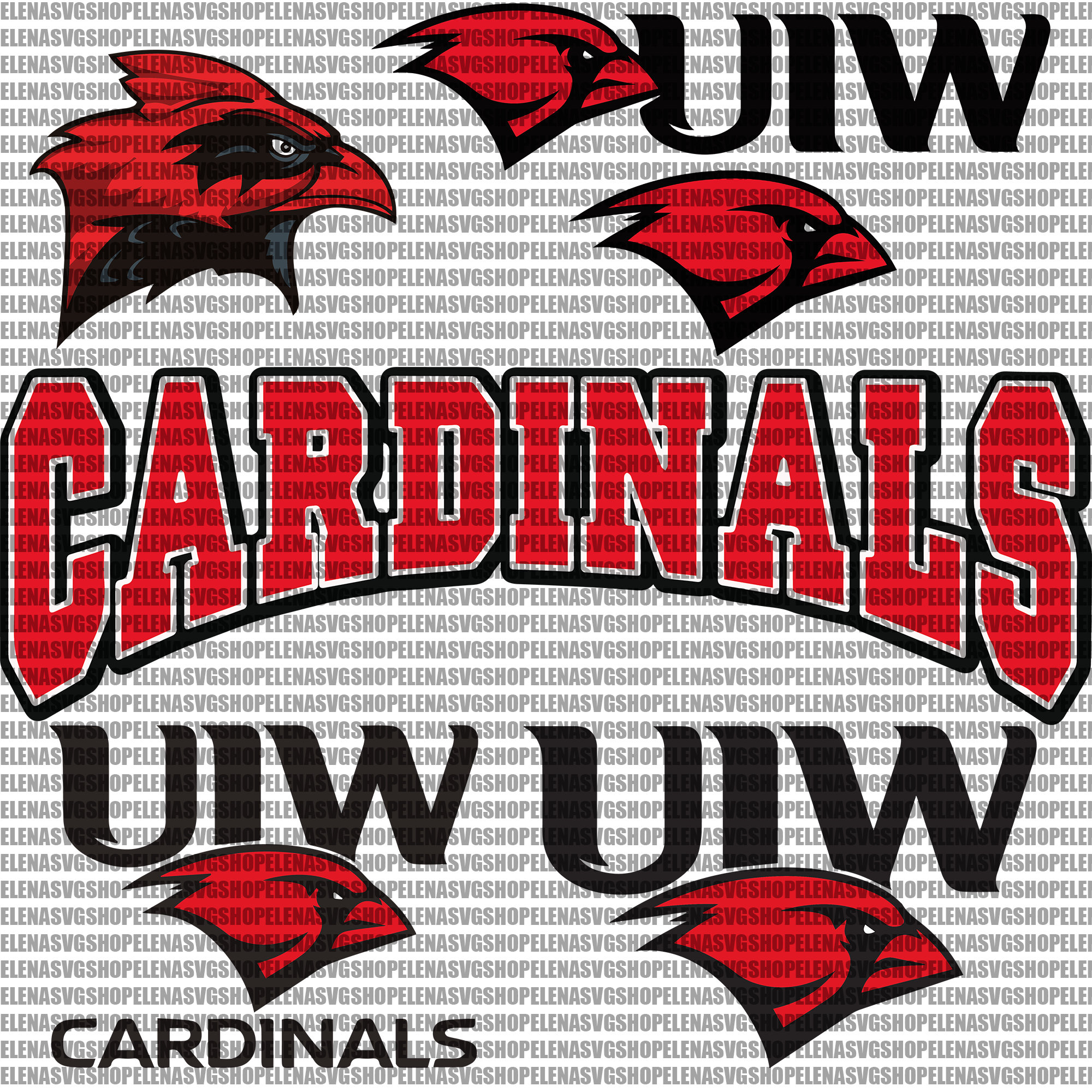 Incarnate Word SVG, Cardinals SVG, Game Day, UIW, College, University ...