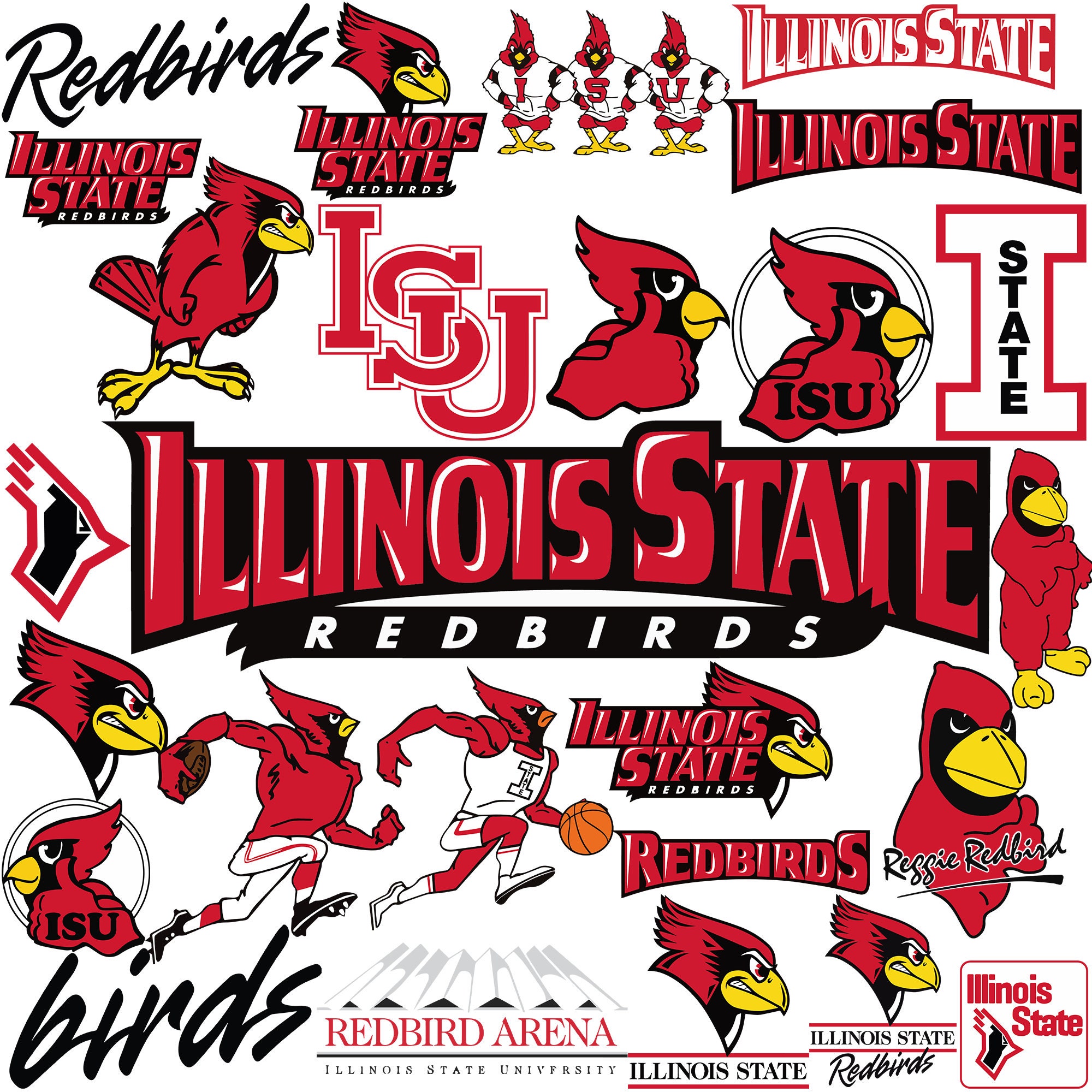 Illinois State SVG, Redbirds SVG, Game Day, College, ISU, University ...