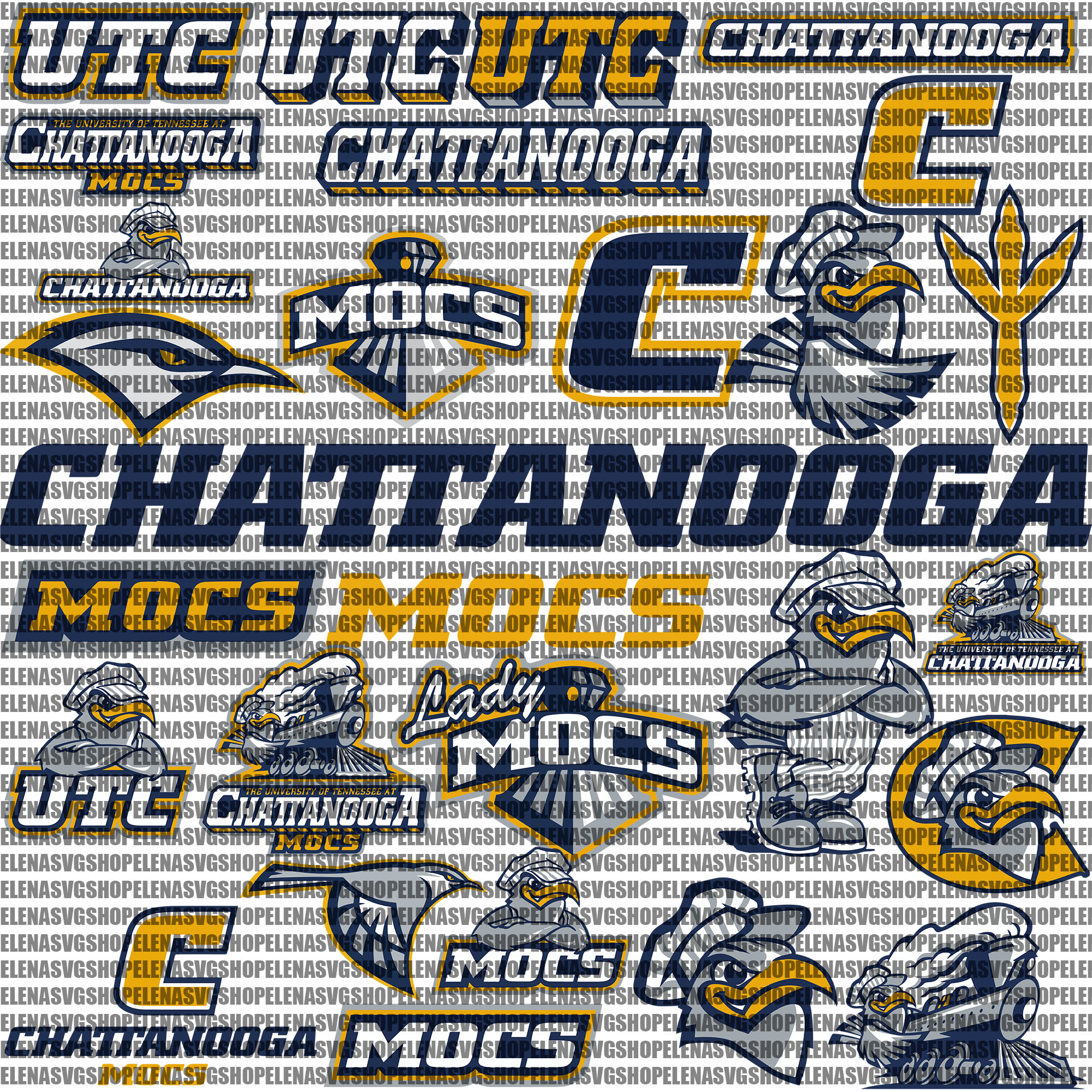 Mocs SVG, Football Team SVG, Collage, Game Day, Basketball, Tenessee ...