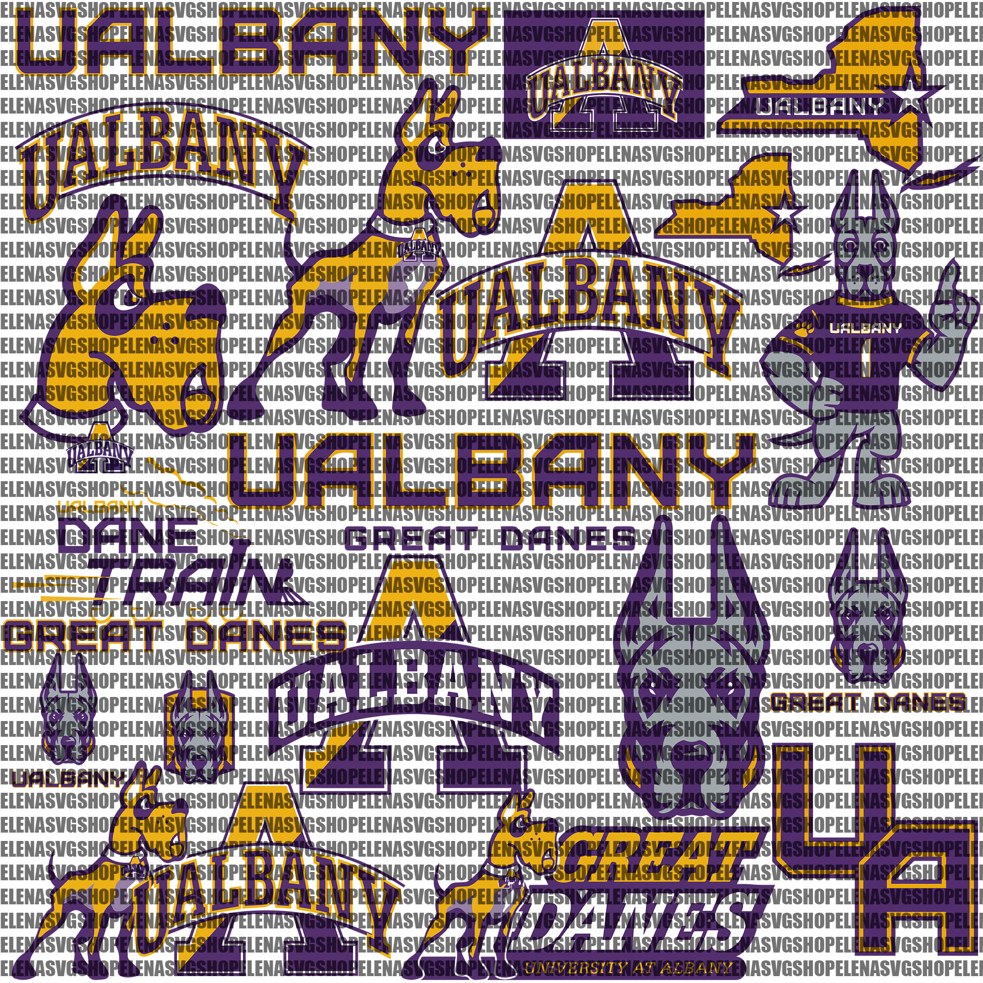 Great Danes SVG, Football Team SVG, Collage, Game Day, Basketball ...