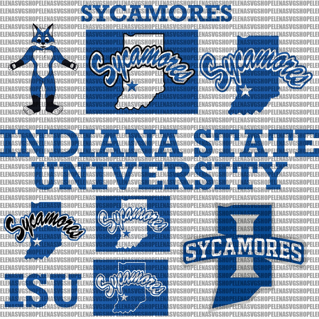 Indiana State SVG, Sycamores SVG, Game Day, ISU, College, University ...
