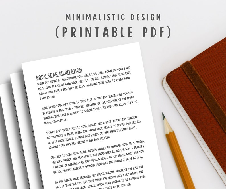 20-30 Minute Guided Meditation Scripts, Anxiety, Depression, Stress ...