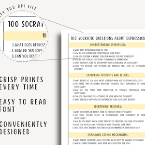 1000 Socratic Therapy Questions, Intervention Phrases, Therapy Cheat ...