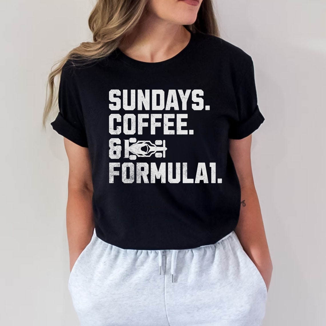 Sundays Coffee & Formula 1 Shirtformual One Fanlando Norris - Etsy