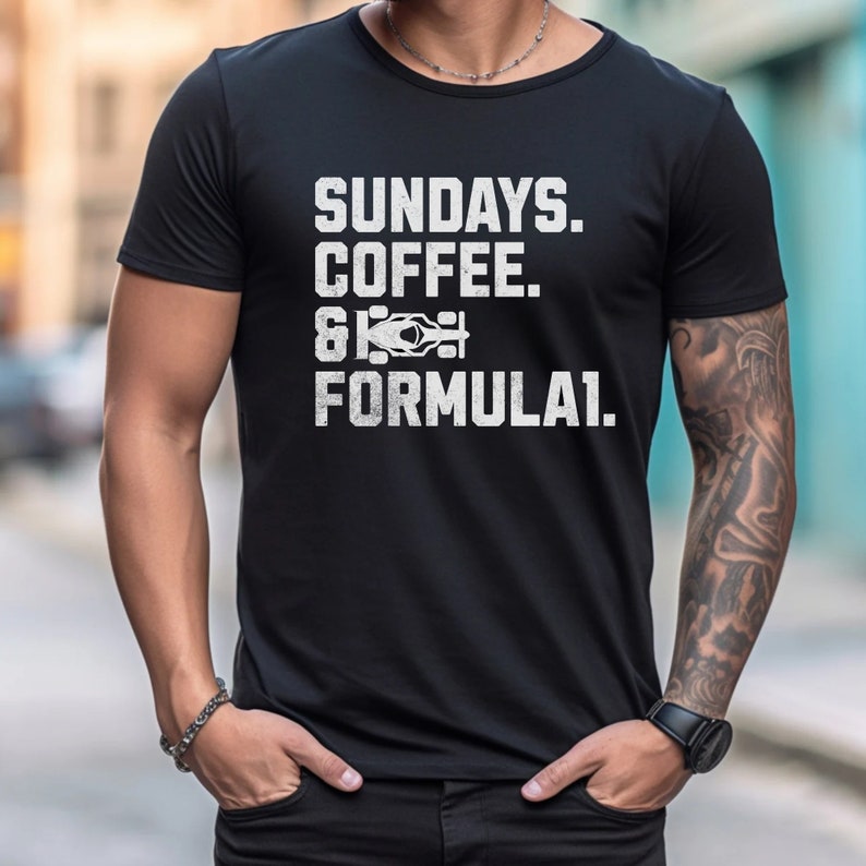 Sundays Coffee & Formula 1 Shirtformual One Fanlando Norris - Etsy
