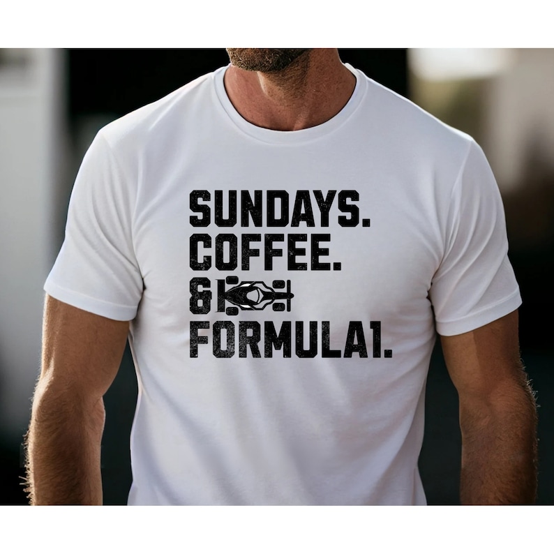 Sundays Coffee & Formula 1 Shirtformual One Fanlando Norris - Etsy