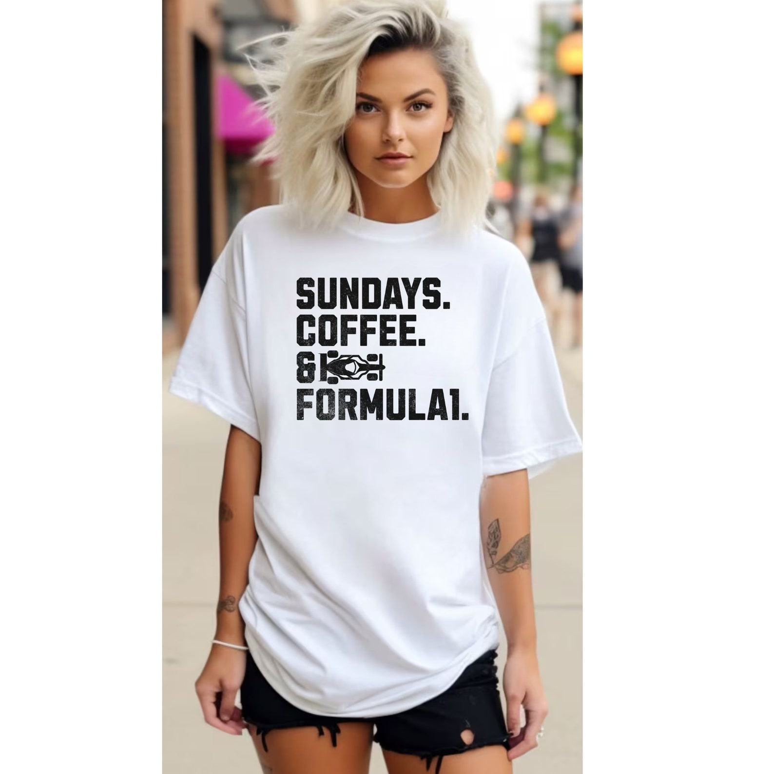 Sundays Coffee & Formula 1 Shirtformual One Fanlando Norris - Etsy