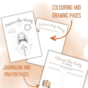 Christ the King Children's Activities - Sunday School - Bible Activity ...