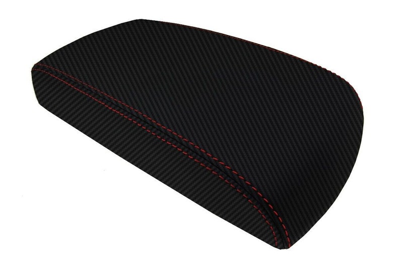 Custom Console Lid Armrest Upholstery Trim Carbon Fiber Look ...