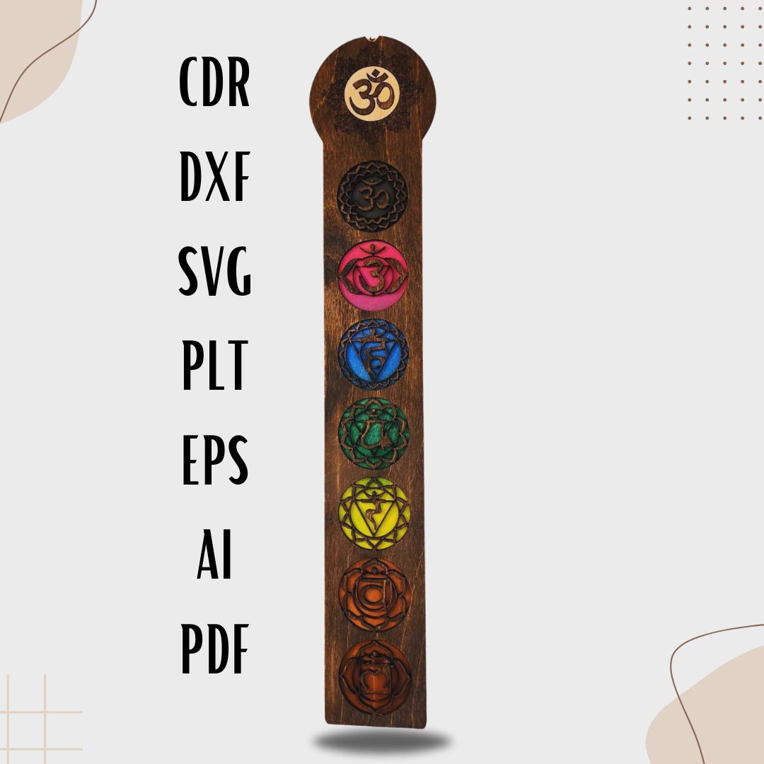 Chakra SVG, Chakra Symbols SVG, Namaste Clipart, Yoga SVG, Mandala Svg ...