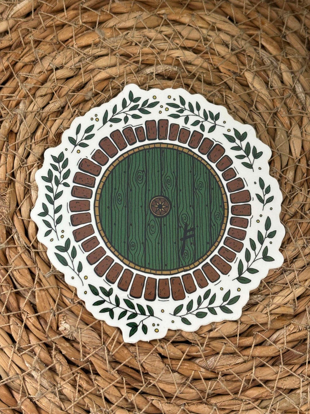 Hobbit Door Vinyl Sticker - Perfect for Lotr Fans, Booklovers, Fantasy ...