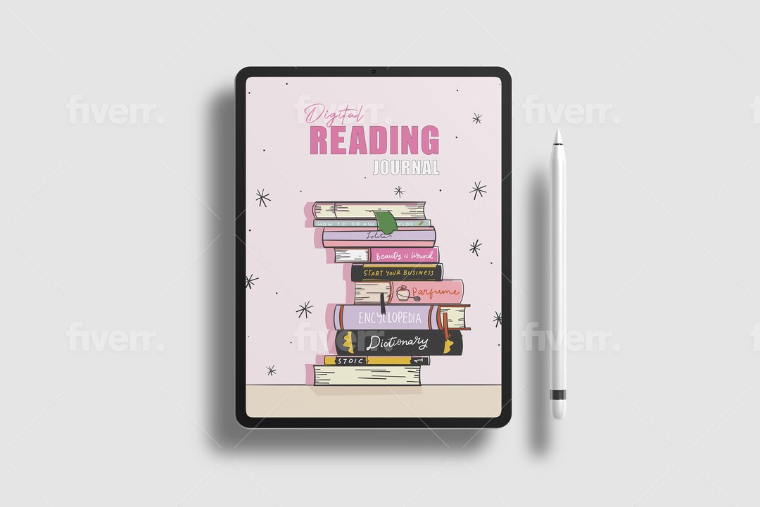 Digital Reading Journal, Digital Book Tracker, Digital Reading Log ...