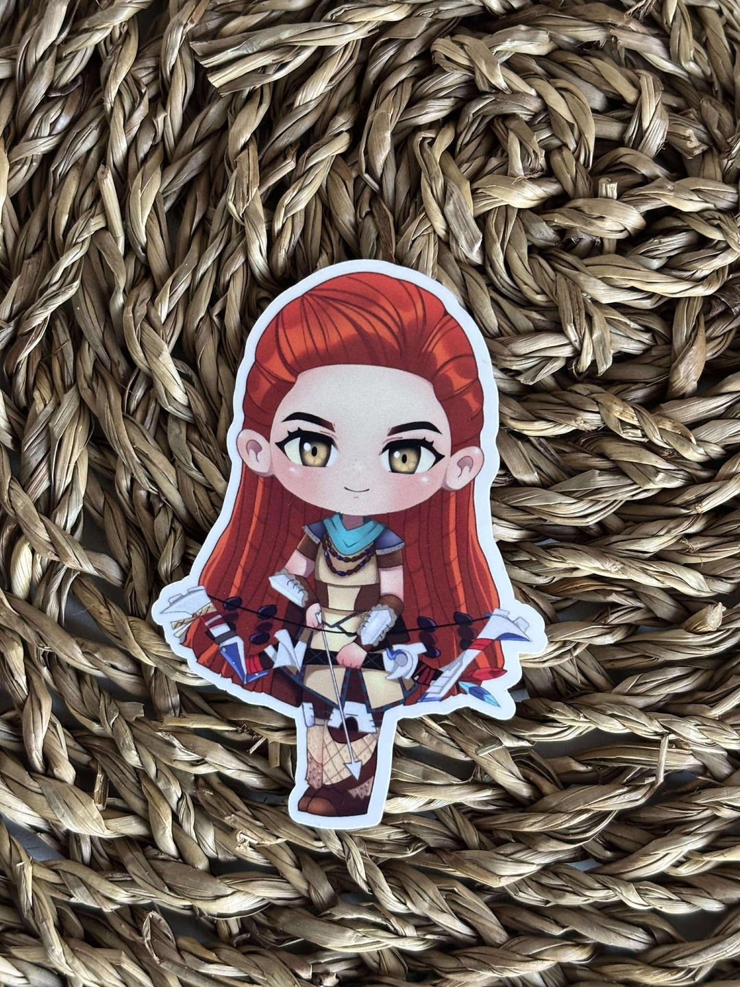 Aloy Sticker, Gaming Inspired Sticker, Vinyl Sticker - Etsy