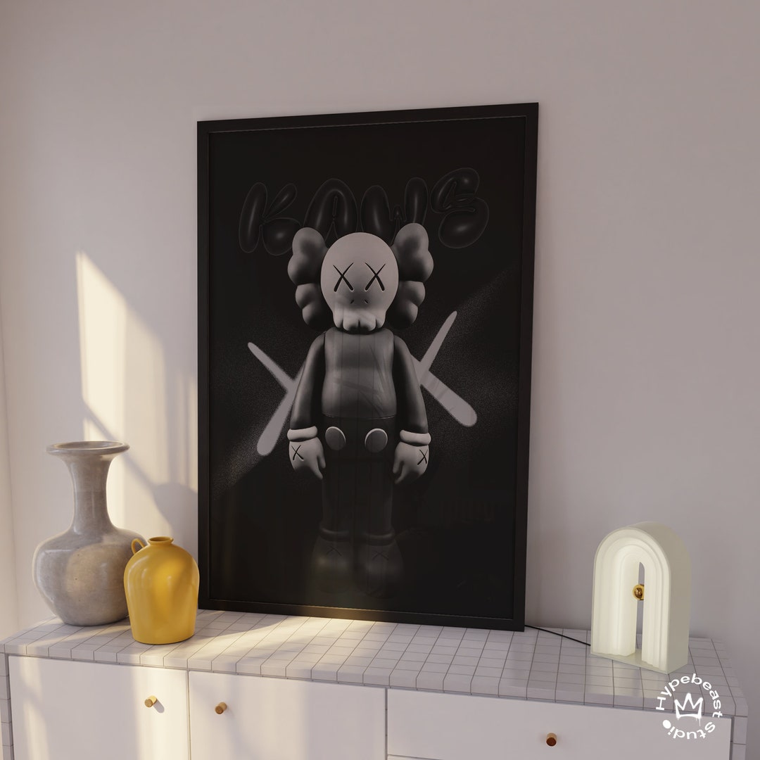 Kaws Hypebeast Pop Art Pop Culture Graffiti Wall Art - Etsy
