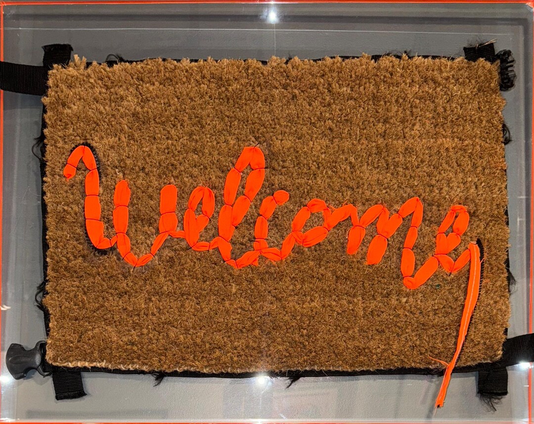 Banksy Welcome Mat, 2019 - Etsy