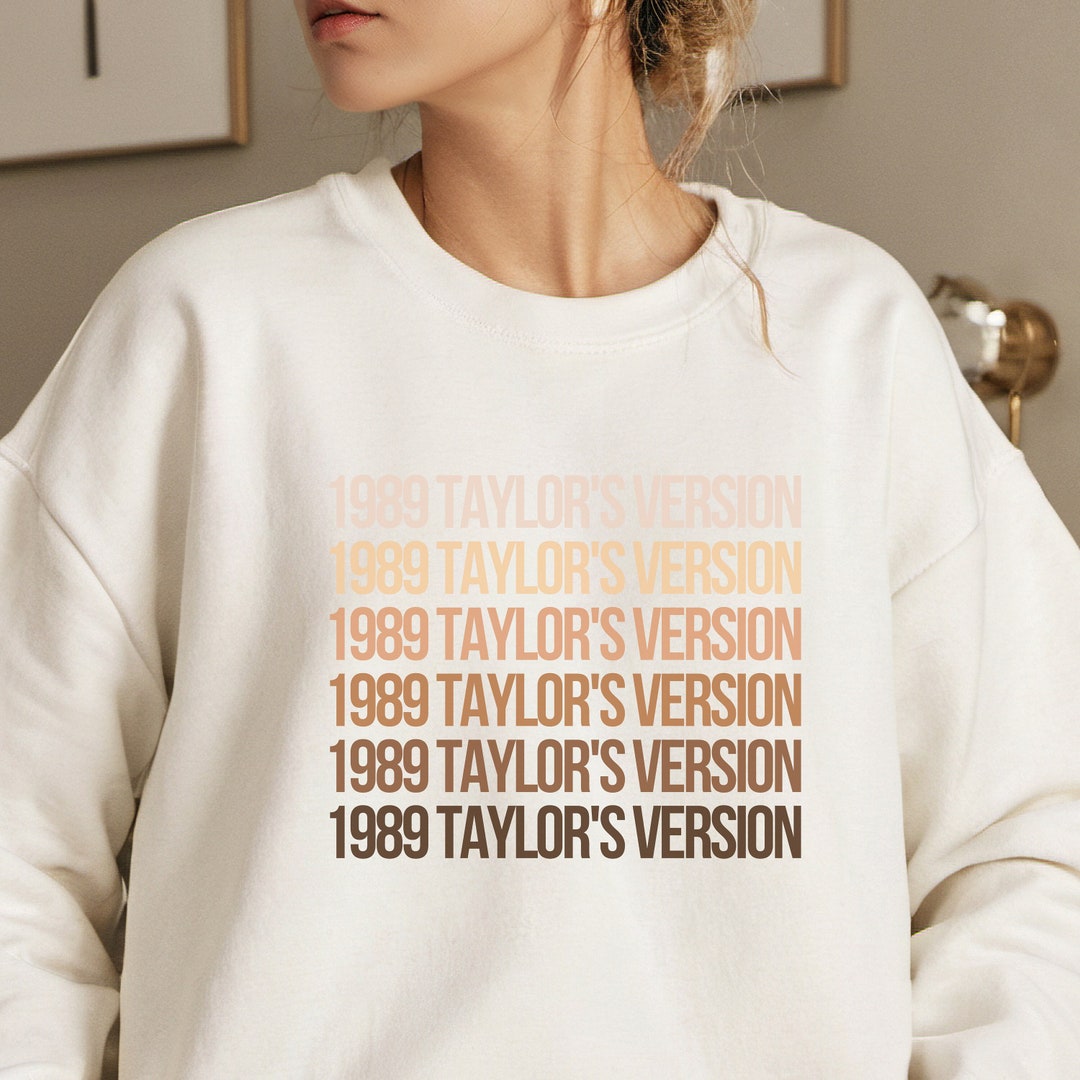 1989 Taylor Inspired Sweatshirt, 1989 Swifties Crewneck Sweatshirt Gift ...
