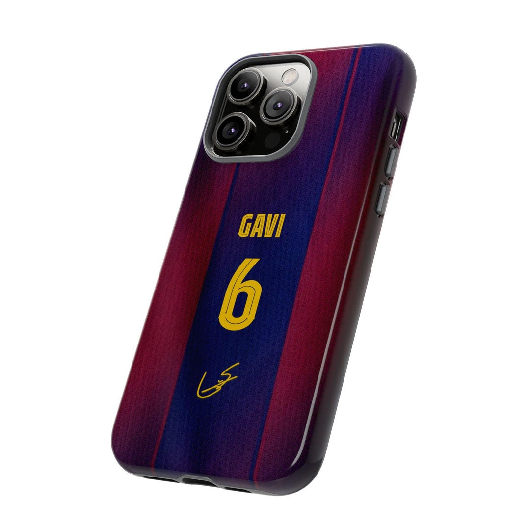 Gavi 6 Case | Barcelona Style Signature Phone Cover | Gavi Fan Gift ...
