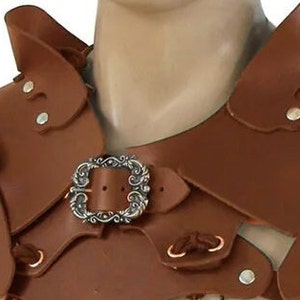 Pauldrons With Gorget Rogue Armor Set, Viking Knight Samurai Cosplay ...
