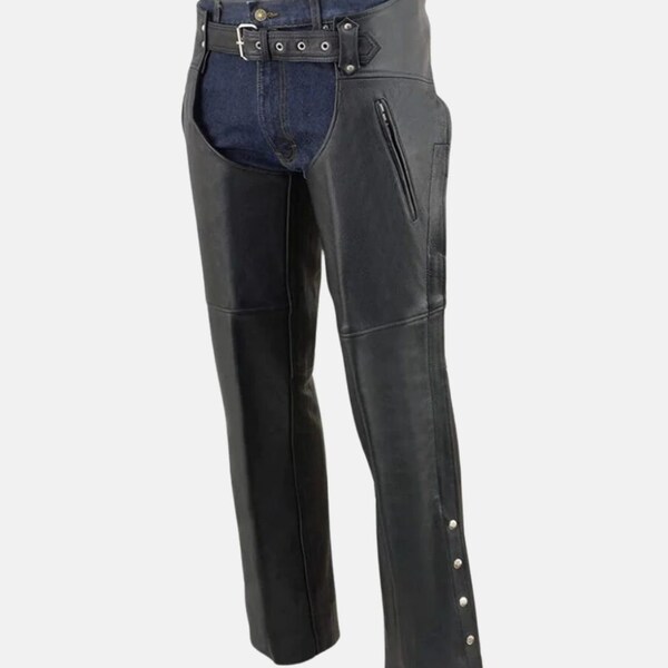 Cowhide Riding Chaps - Etsy