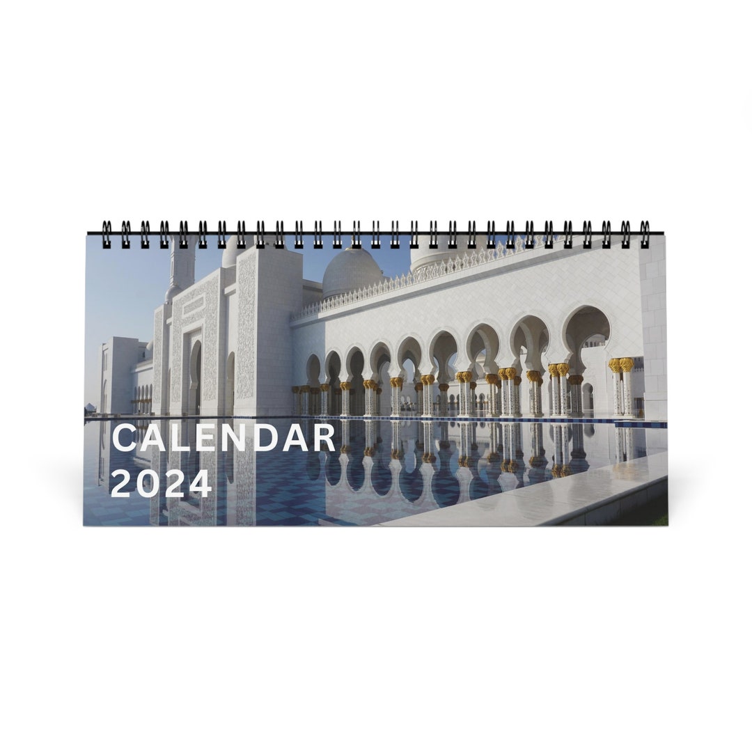 Desktop Calendar With Islamic Motives. Greatest Mosques in the World ...
