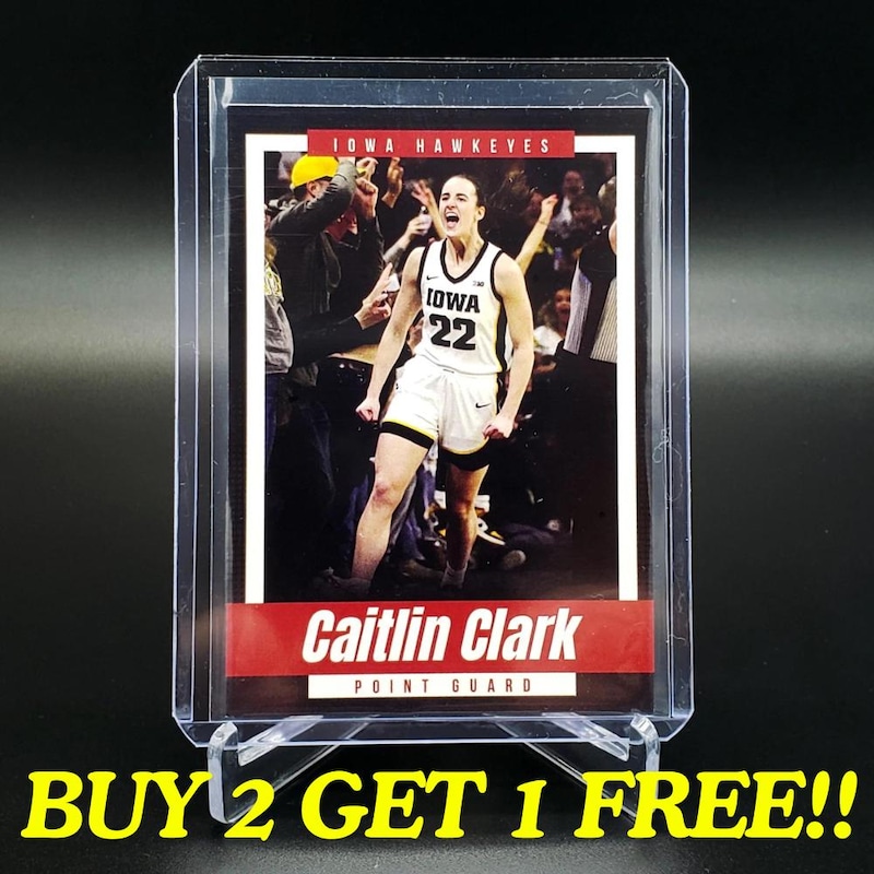 Caitlin Clark Card - Etsy