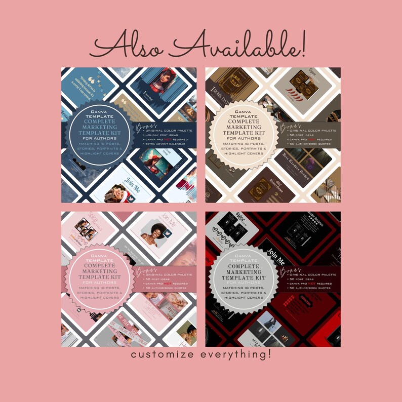 365 Social Media Post Ideas for Authors Weekly/monthly/yearly Batch ...