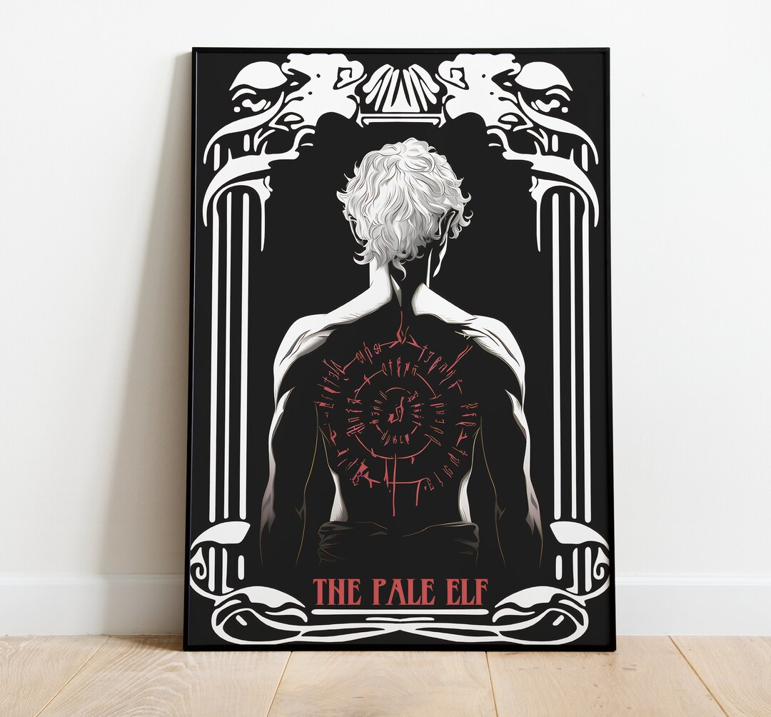 Baldurs Gate 3 BG3 Poster Astarion Art the Pale Elf - Etsy UK