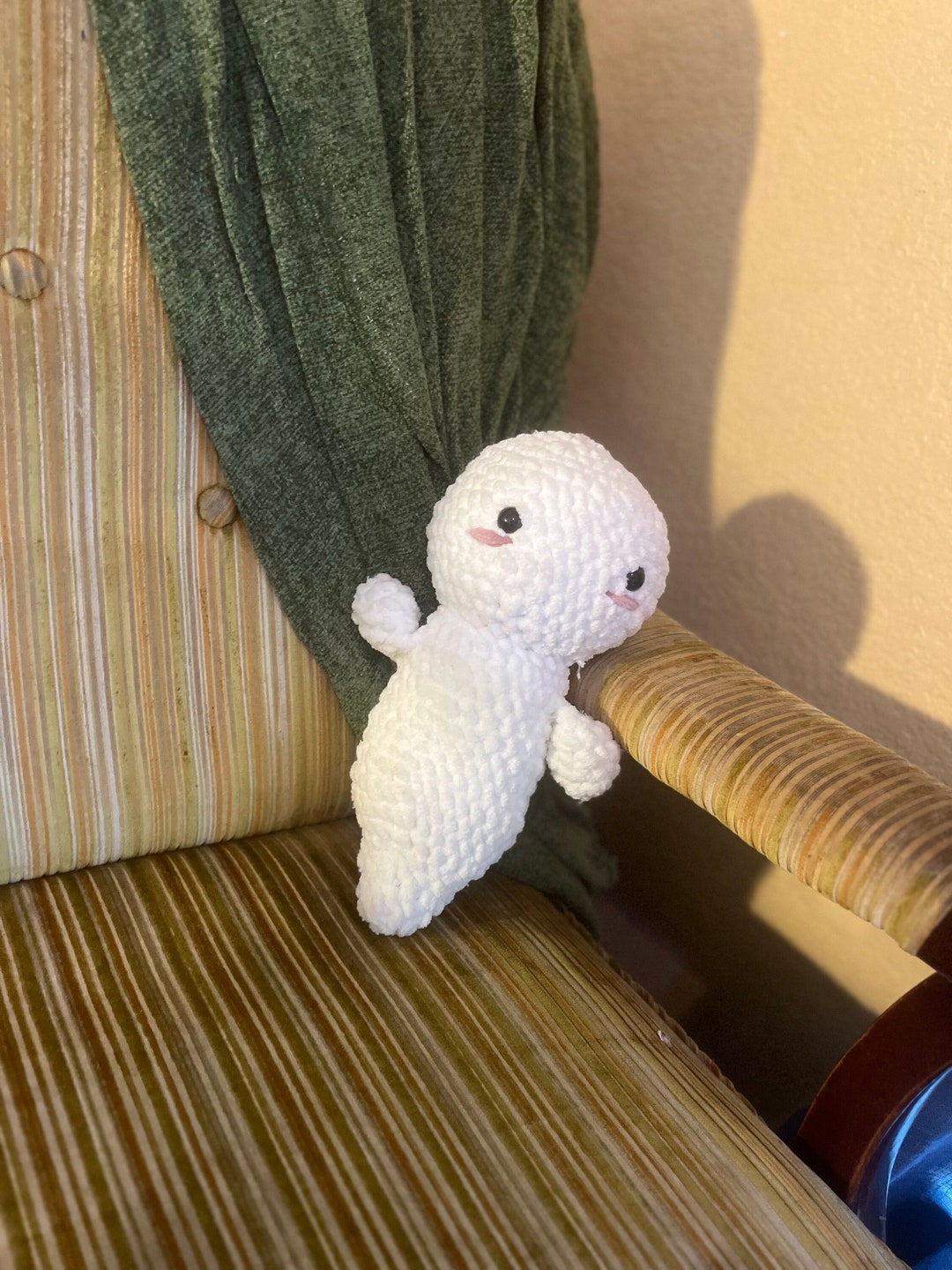Hand Made Ghost Plushie Crochet - Etsy