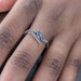 Lightning Bolt Ring Open Band (925 Silver) Sterling Silver, Striking ...