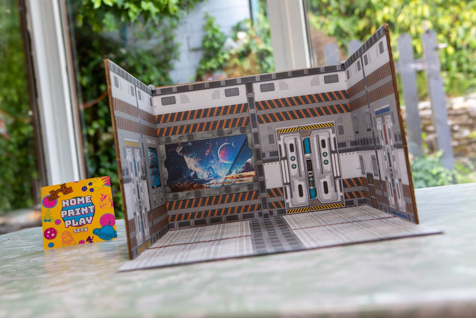 Download & Home Print Play Set - "space Ship" Ideal for Home Printing ...