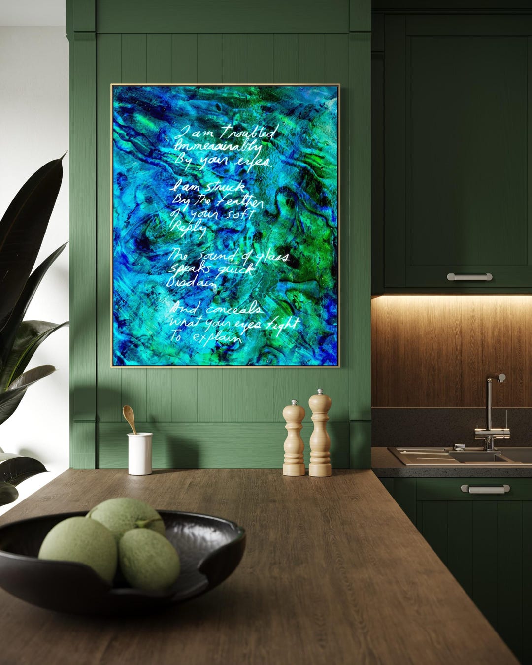 The Lost Poem-mixed Media Art Print- Colorful French Quote (digital ...