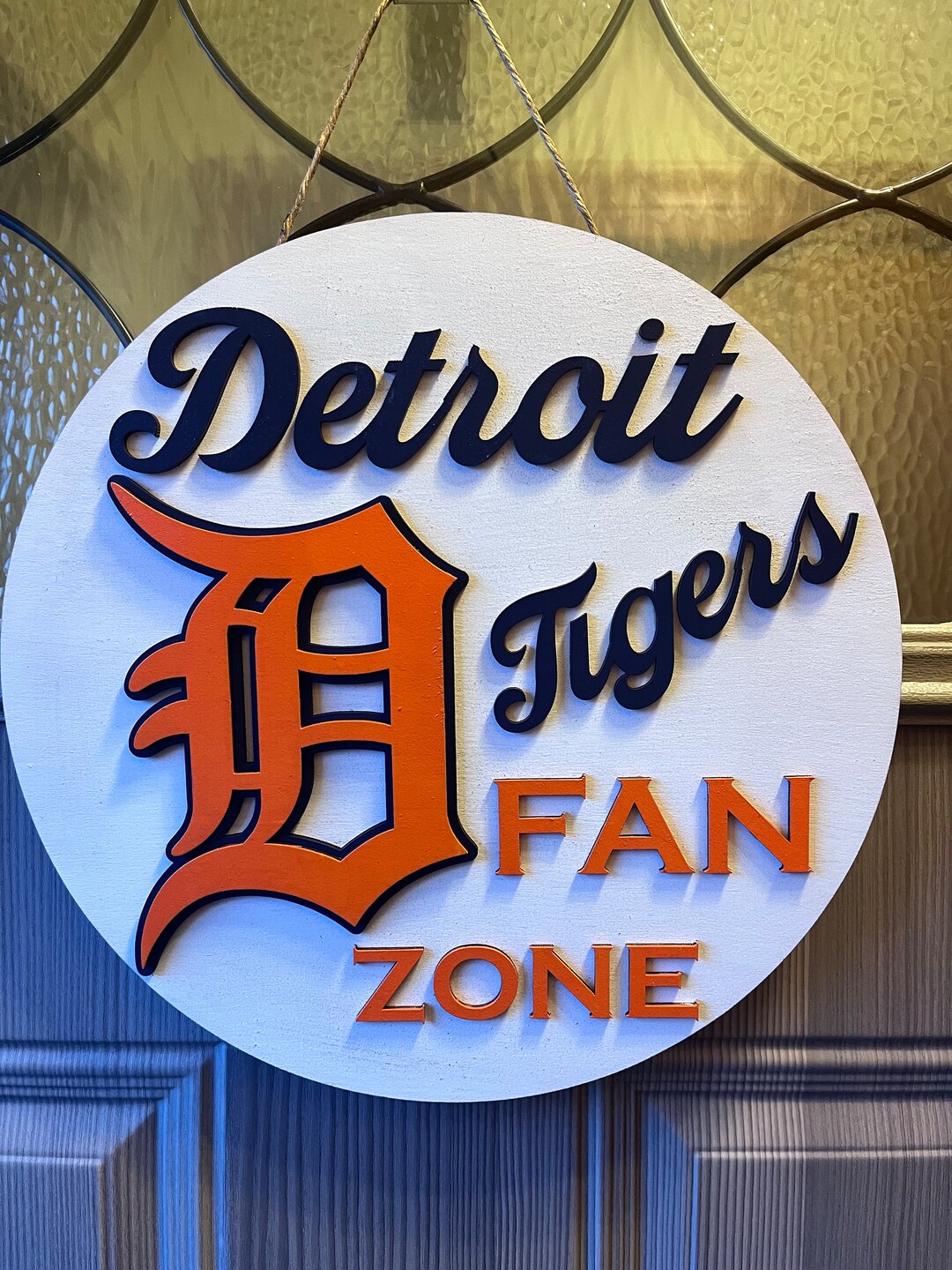 Detroit Tigers-fan Zone Door Hanger - Etsy