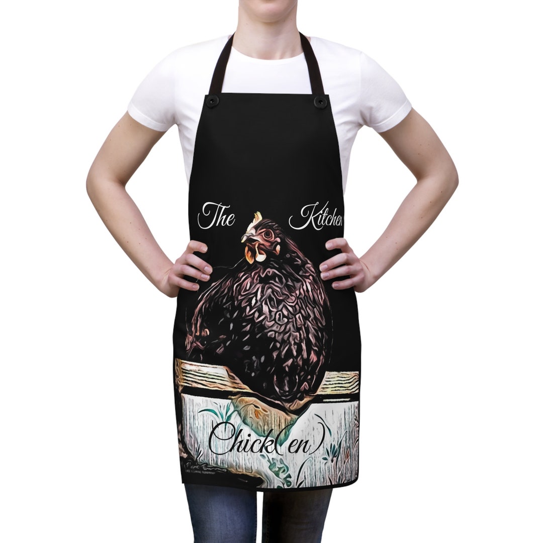 The Kitchen Chicken Apron - Etsy
