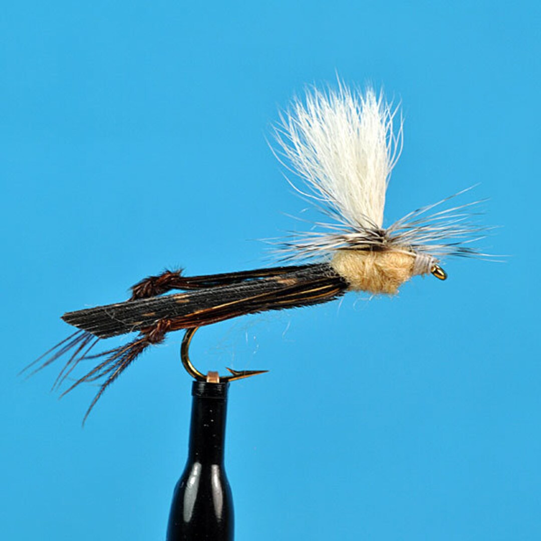 Parachute Hopper, Fishing Flies, Trout Flies dry Flies Sizes 8,10,12 ...