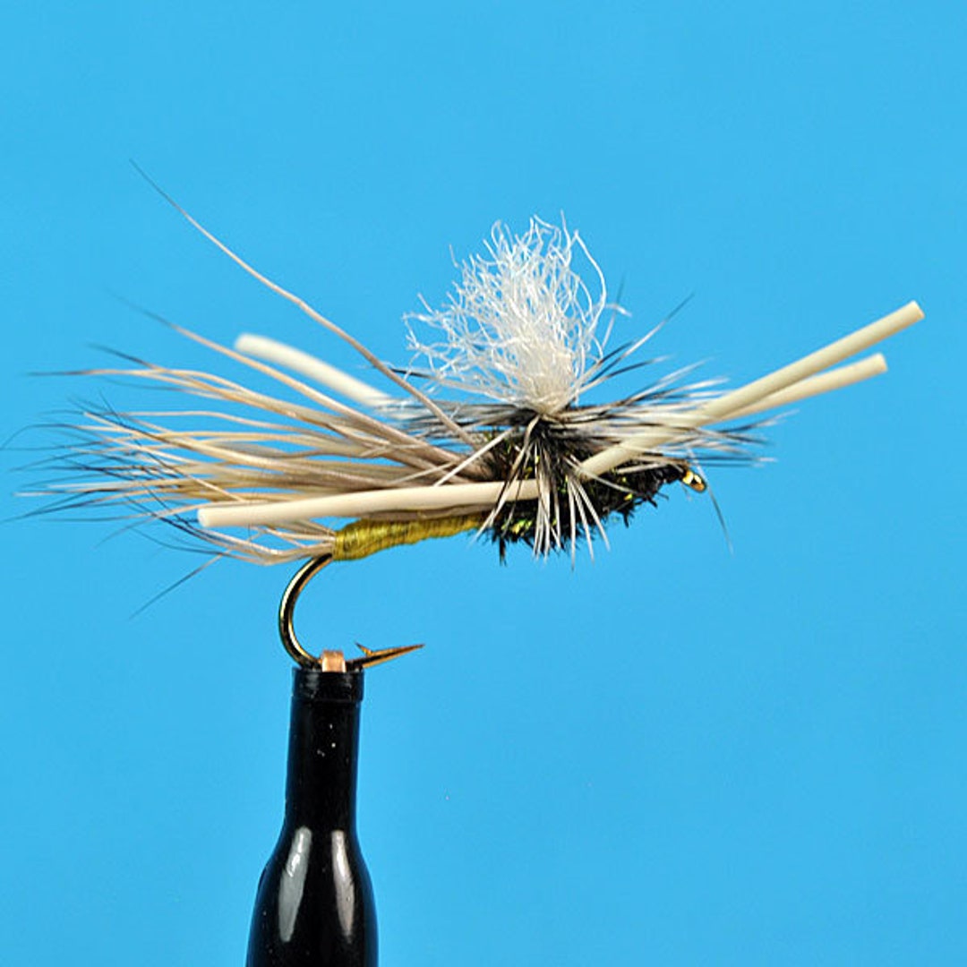 Parachute Madam X Pmx Yellow, Fishing Flies, Trout Flies dry Flies ...