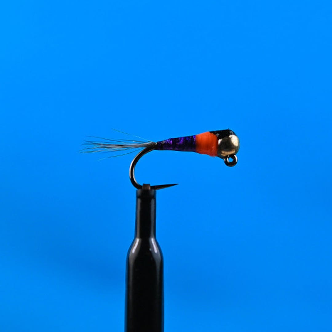 Perdigon Purple Flash Tungsten Nymph Jig, Trout Fishing Sold Sets of 3 ...